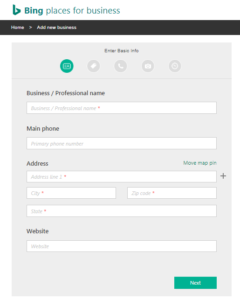 Create/Claim And Verify Your Bing Places Business Listing - Step By ...